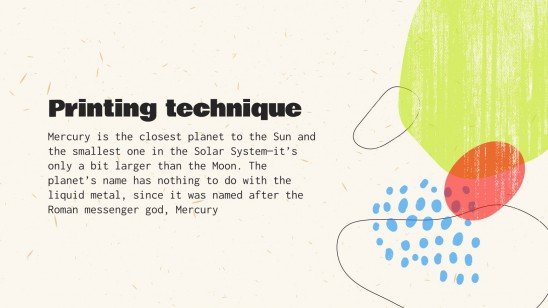 Screen Printing Workshop | Google Slides & PPT template