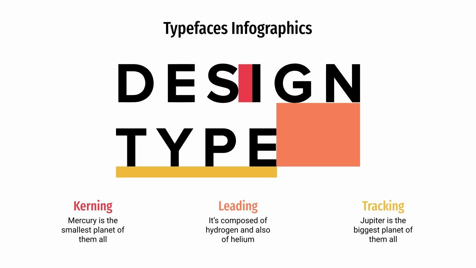 Typefaces Infographics | Google Slides & PPT template