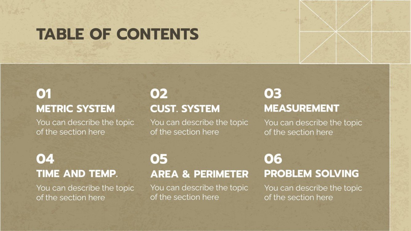 Math Subject: Measurement | Google Slides & PPT template