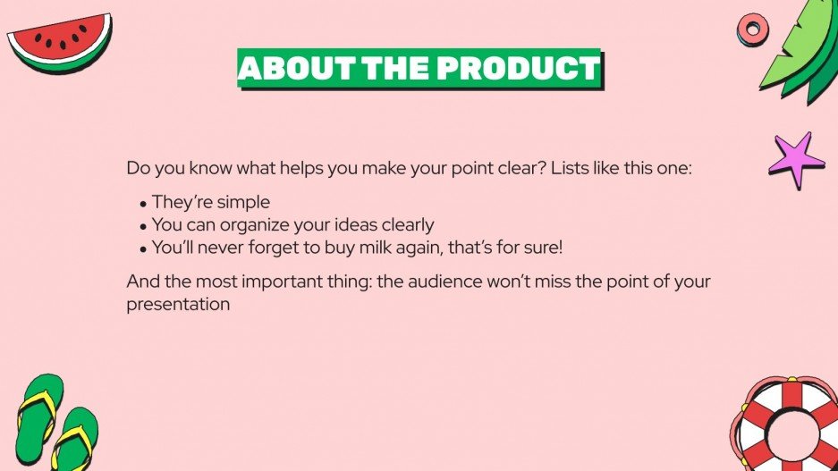 Hello Summer Vibes MK Campaign | Google Slides & PPT Template