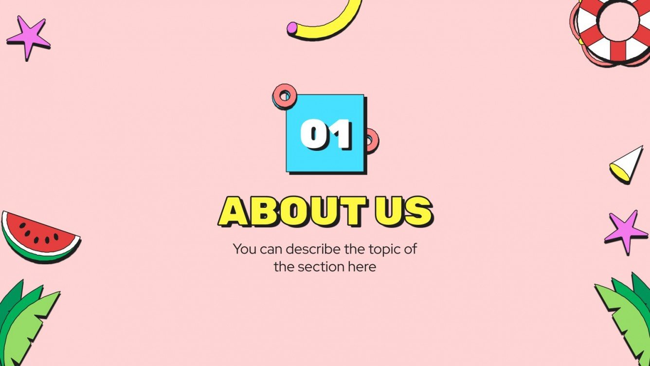 Hello Summer Vibes MK Campaign | Google Slides & PPT Template