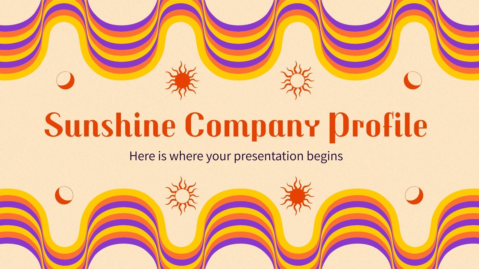 Free Sun-related templates for Google Slides and PowerPoint