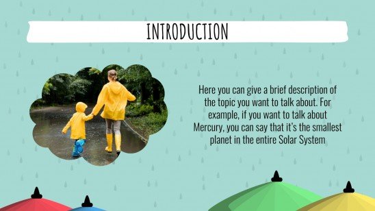 Rain Lesson Minitheme | Google Slides & PPT Theme