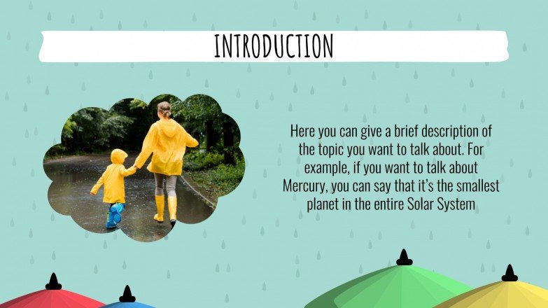 Rain Lesson Minitheme | Google Slides & PPT Theme