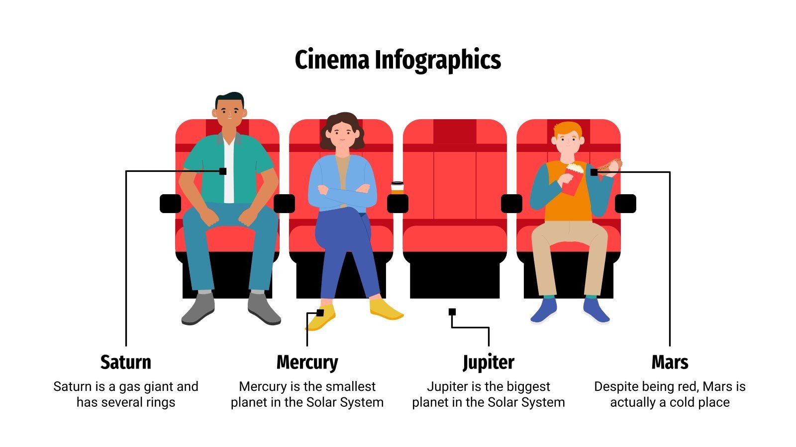 Cinema Infographics | Google Slides & PowerPoint Template