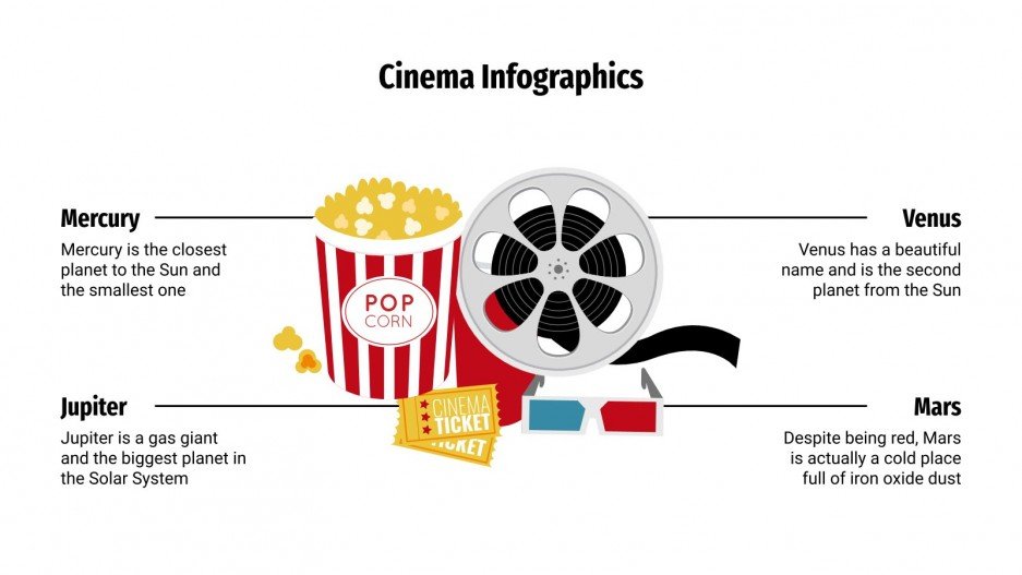 Cinema Infographics | Google Slides & PowerPoint Template