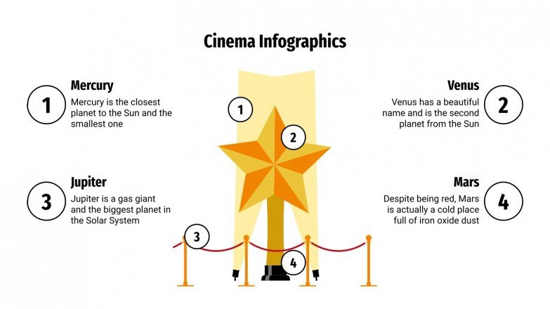 Cinema Infographics | Google Slides & PowerPoint Template