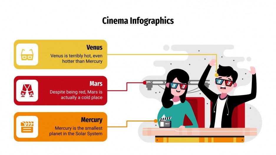 Cinema Infographics | Google Slides & PowerPoint Template