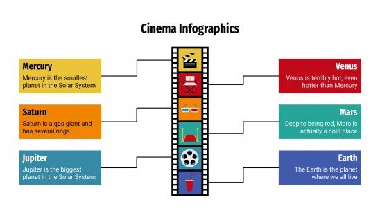 Cinema Infographics | Google Slides & PowerPoint Template