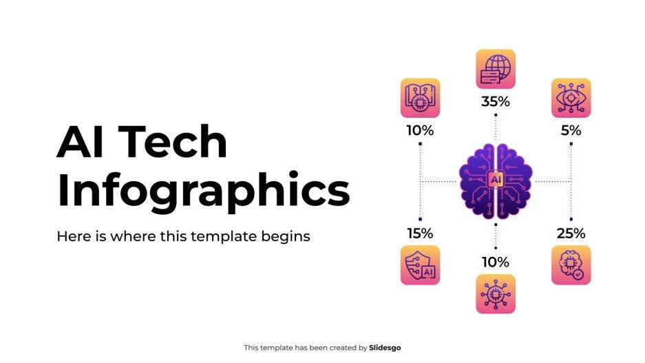 AI Tech Infographics Template