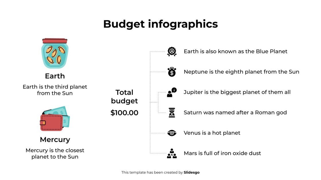 Budget Infographics Template