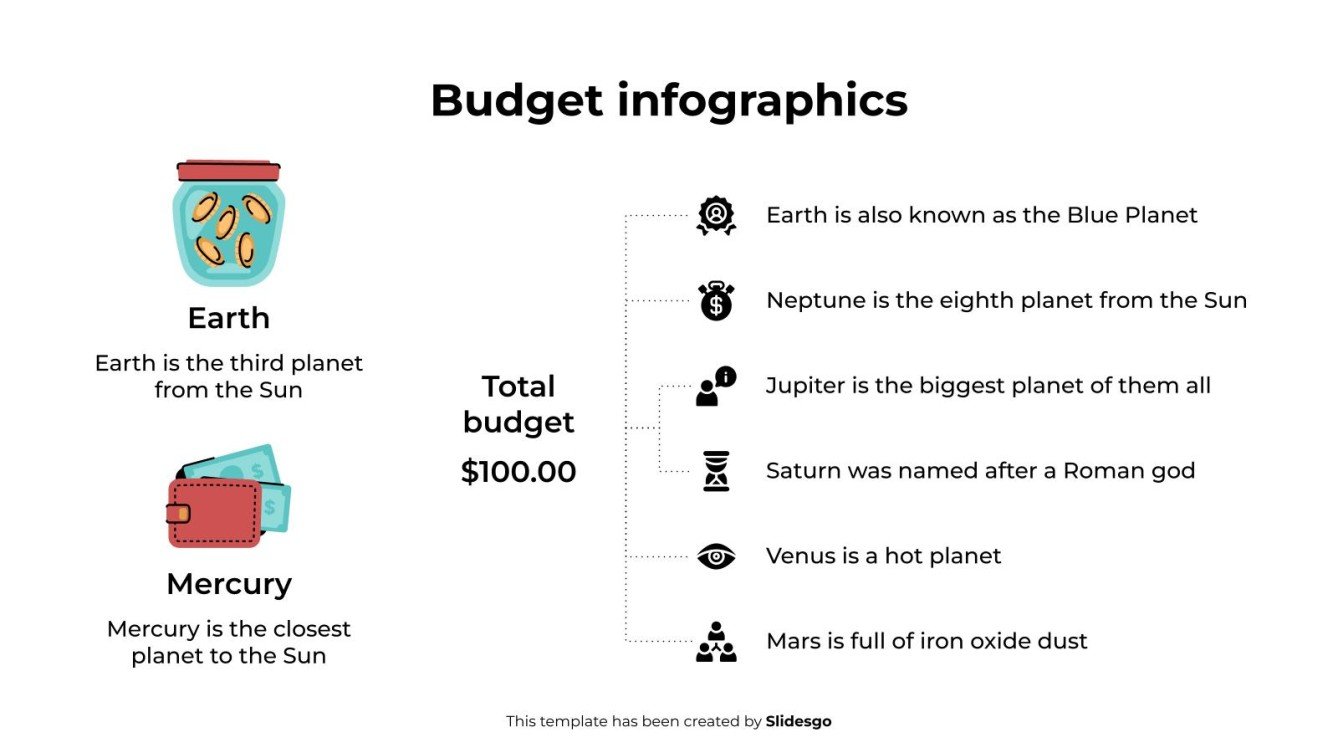 Budget Infographics Template