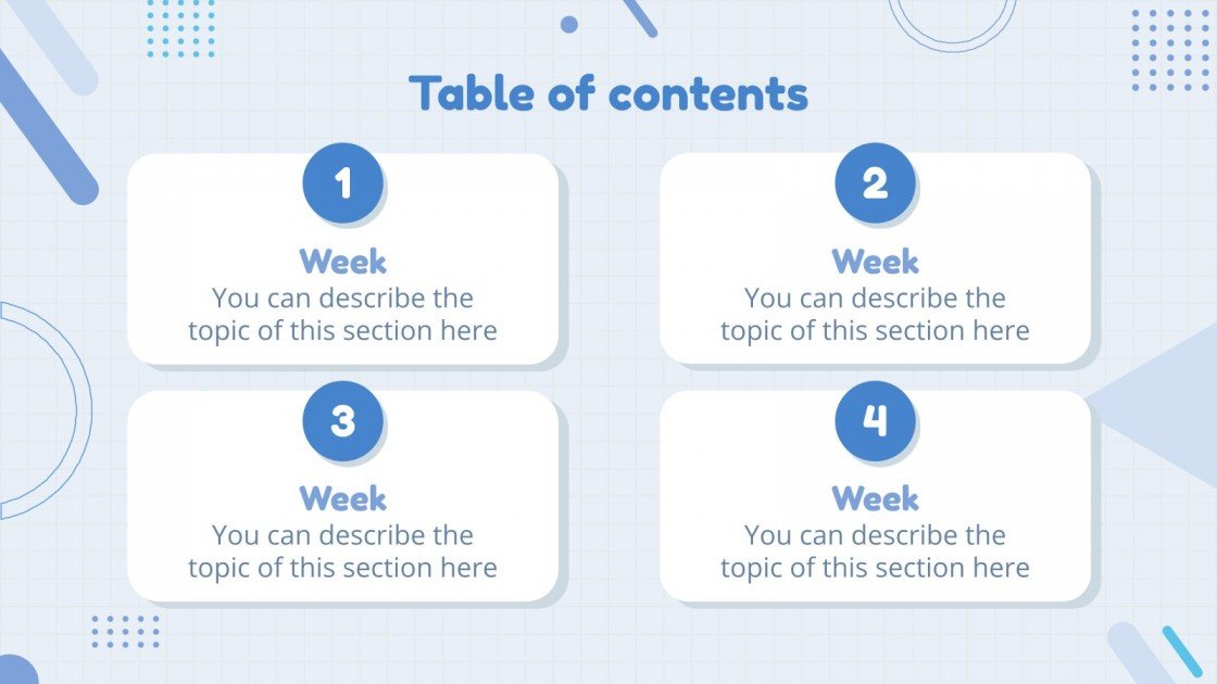 August Daily Slides | Google Slides and PowerPoint template