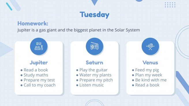 August Daily Slides | Google Slides and PowerPoint template