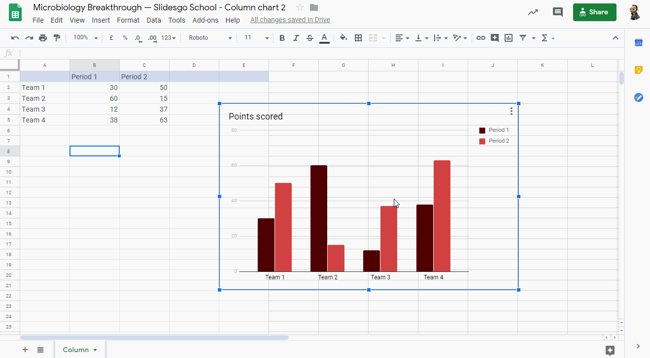 How To Make A Table Chart In Google Slides Brokeasshome