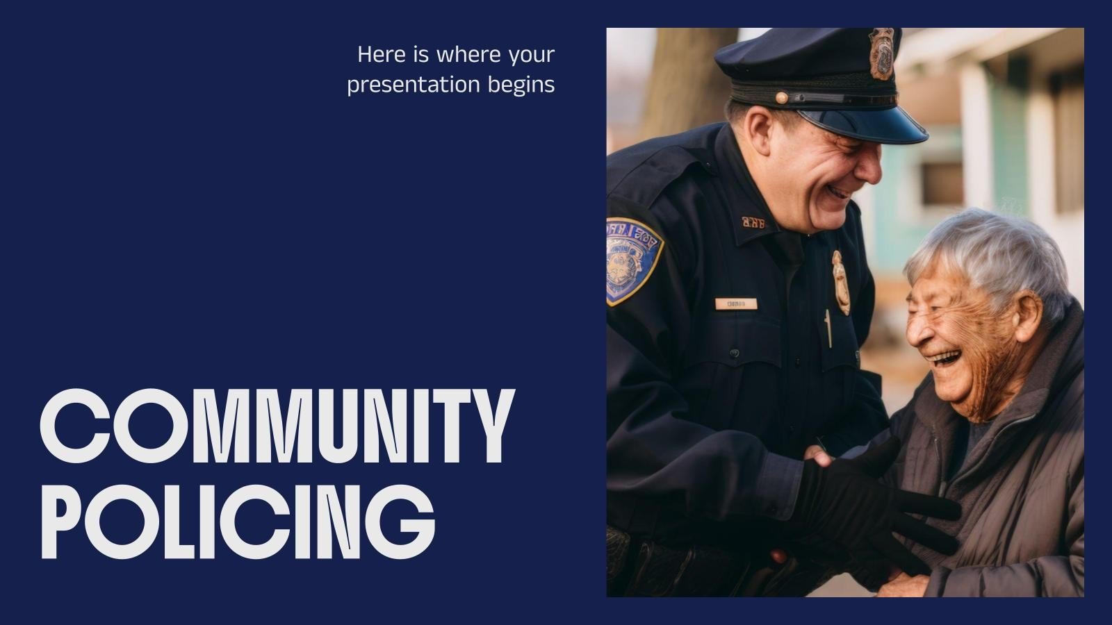 Free Google Slides and PowerPoint Templates on Police