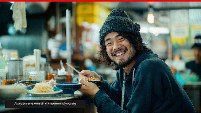 Asian Street Food Presentation