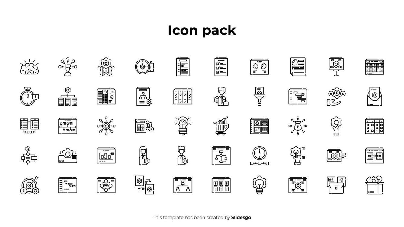 Innovation Roadmap Infographics Template