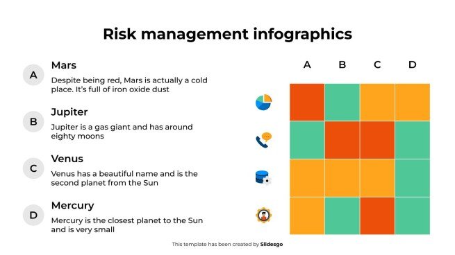 Risk Management Infographics Template