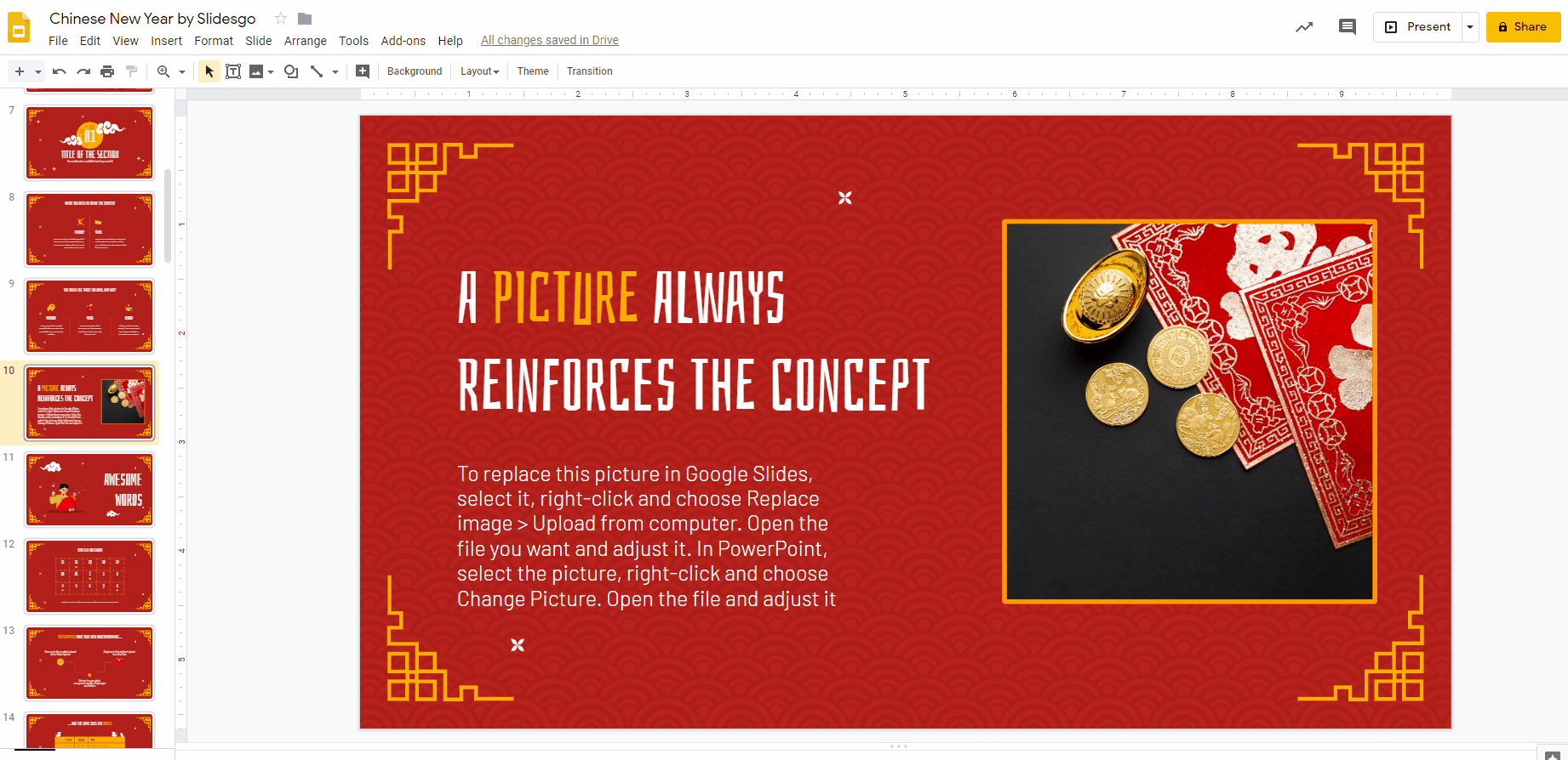How To Use Basic Image Editing Tools In Google Slides Tutorial