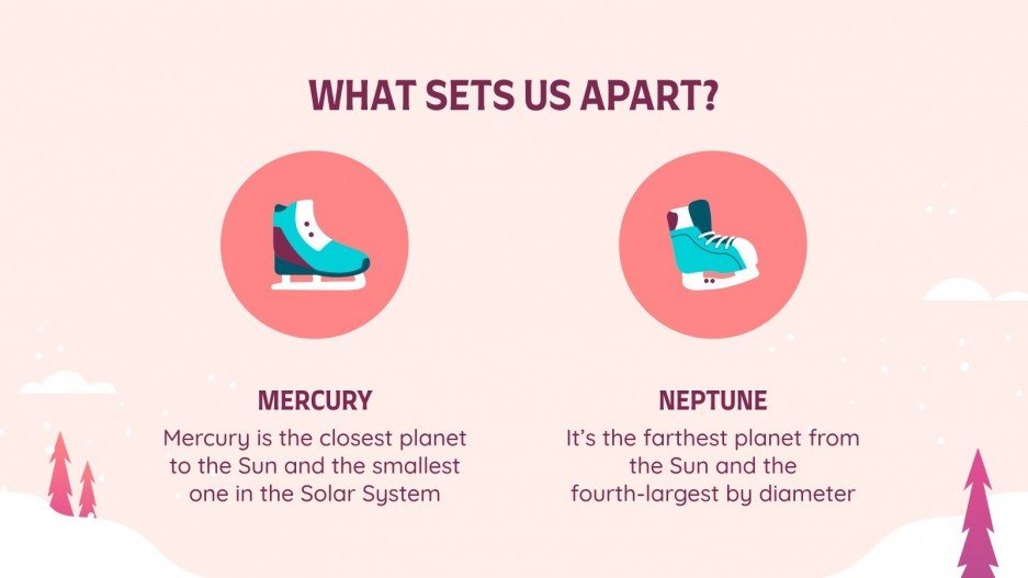 Wonderful Ice Skating Show | Google Slides & PPT template