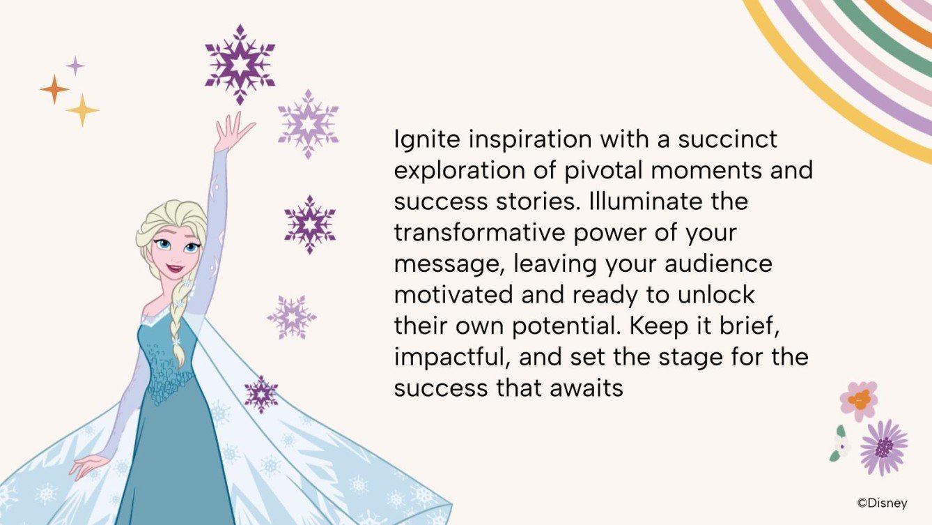 Frozen: Elsa and Anna Presentation