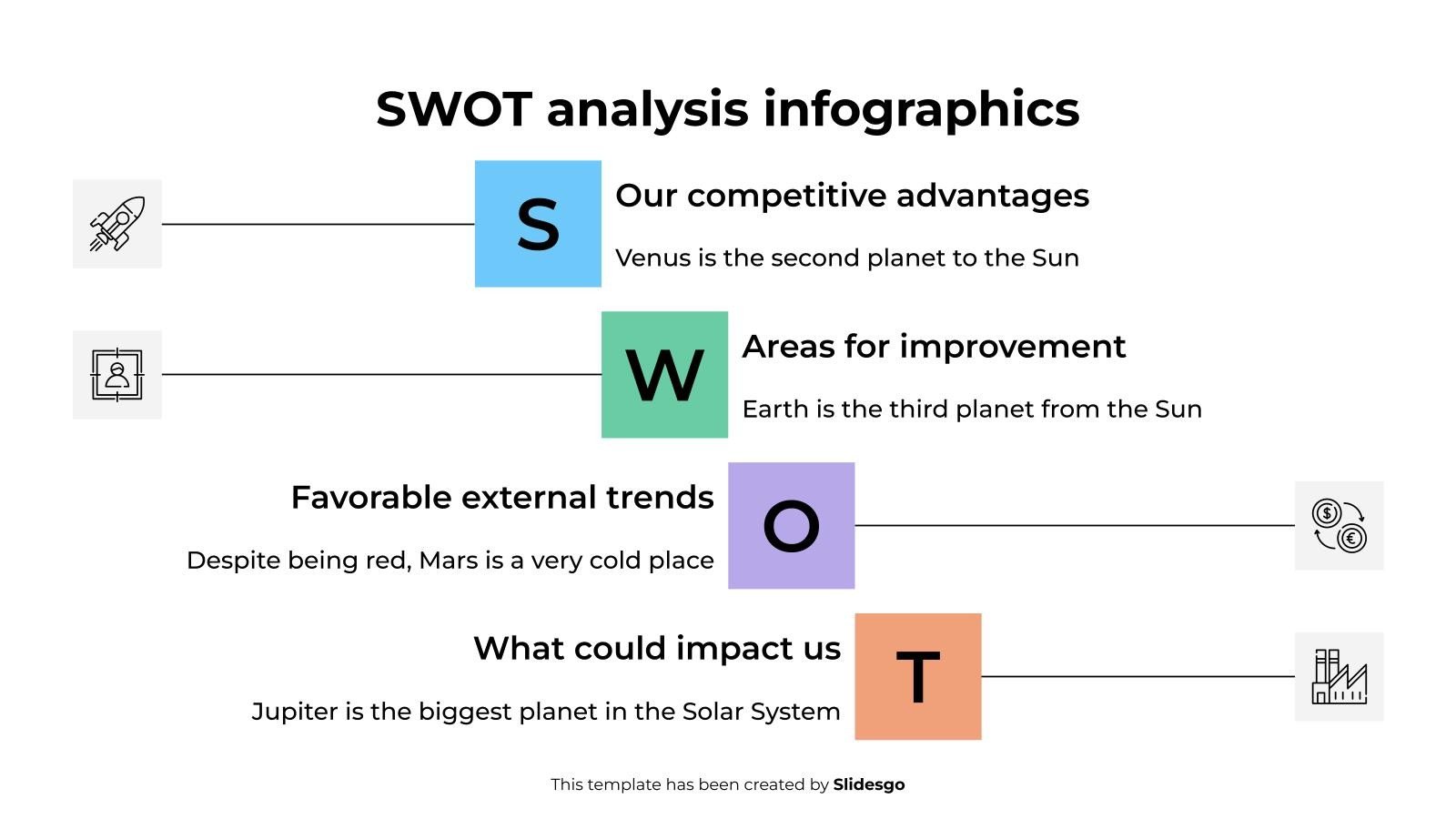 SWOT Analysis Infographics Template