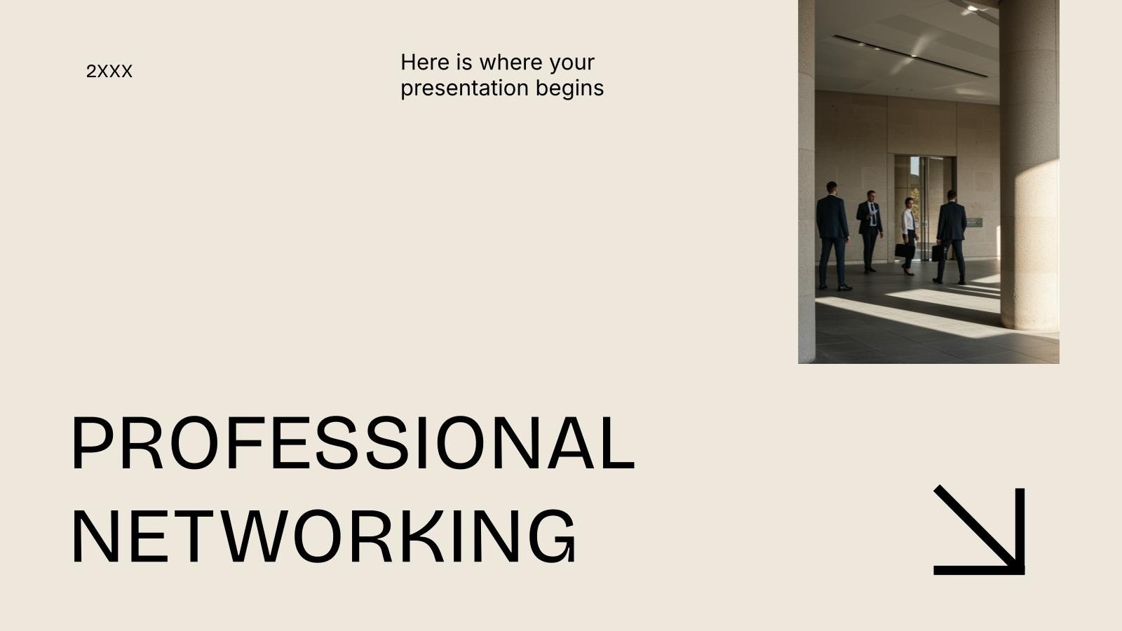 Professional Networking Presentation