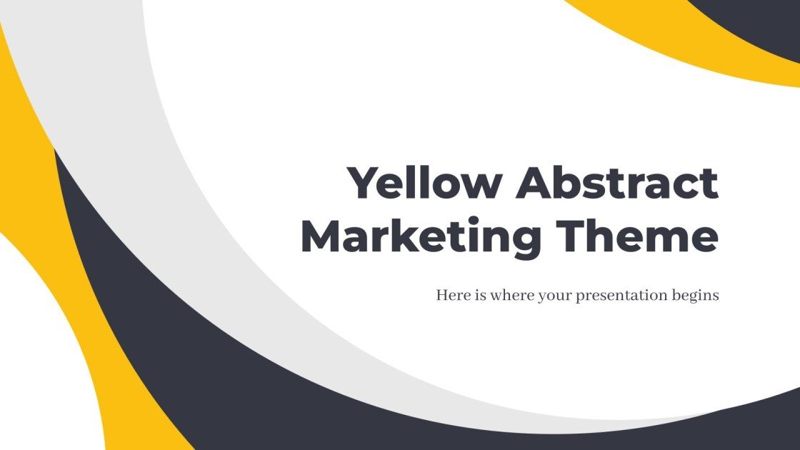 Free Yellow Google Slide themes and PowerPoint templates