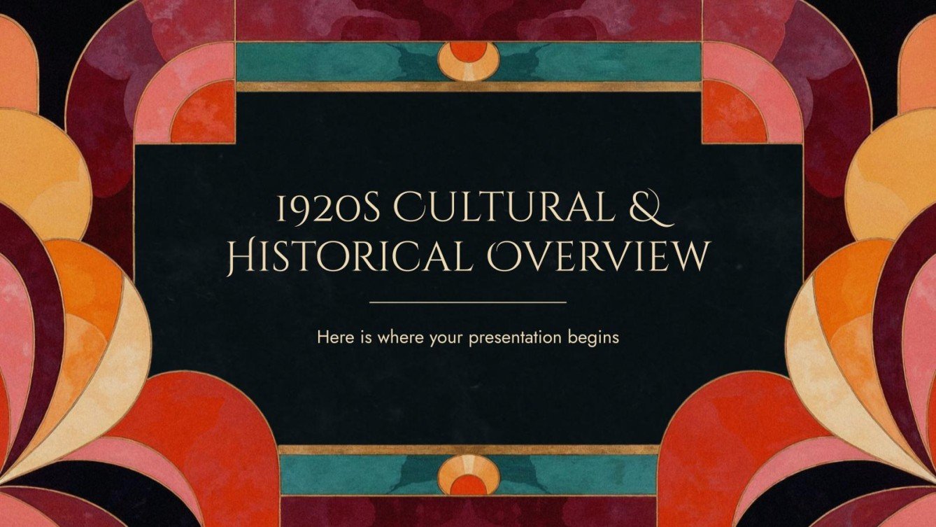 1920s Cultural and Historical Overview Presentation
