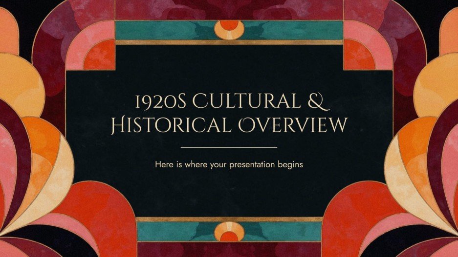 1920s Cultural and Historical Overview Presentation