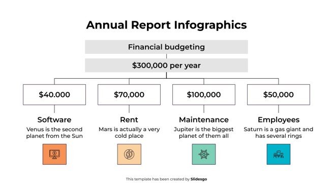 Annual Report Infographics Template