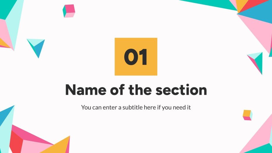 Colorful Theme Presentation