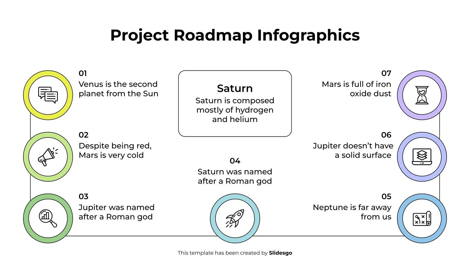 Project Roadmap Infographics Template