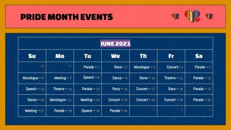 LGTB+ Pride Month Celebration | Google Slides & PowerPoint