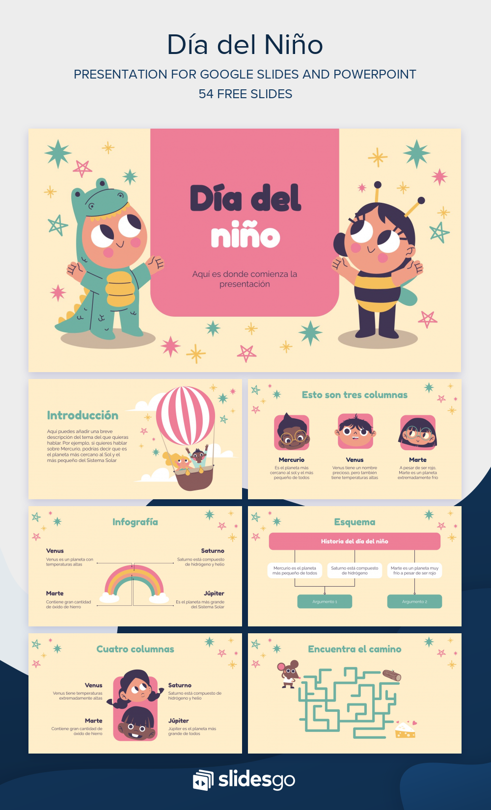 Spanish Children's Day | Google Slides Theme & PowerPoint