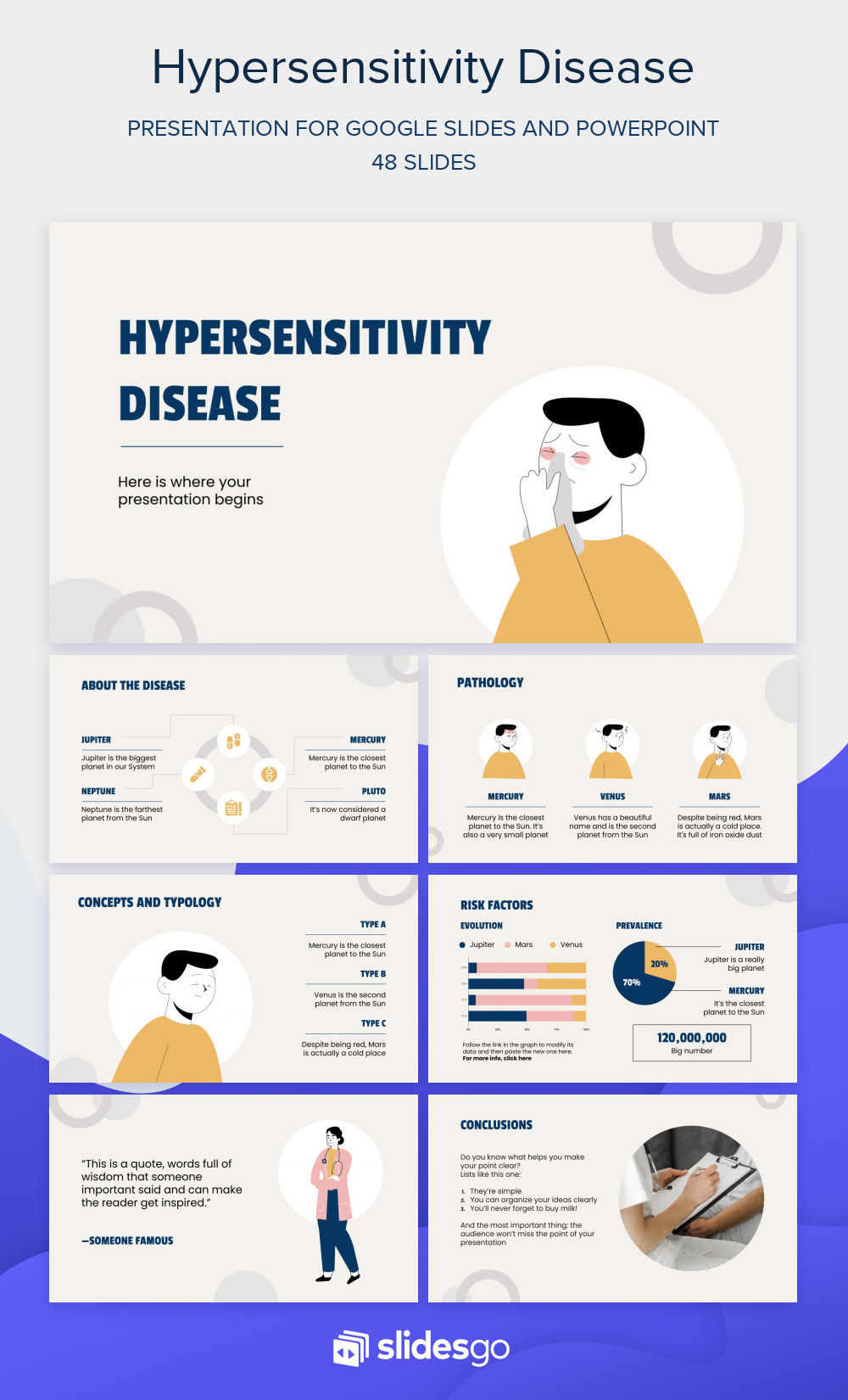 Hypersensitivity Disease | Google Slides & PowerPoint template