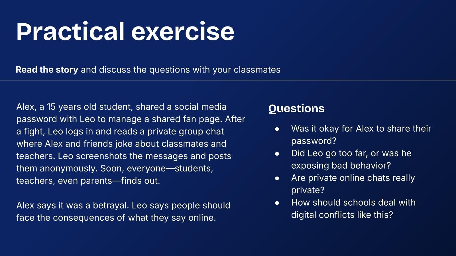 Computer Ethics and Safety Presentation