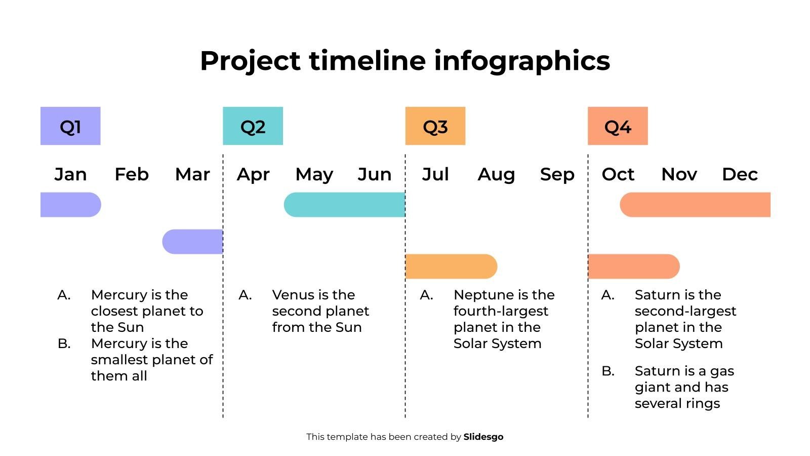 Project Timeline Template