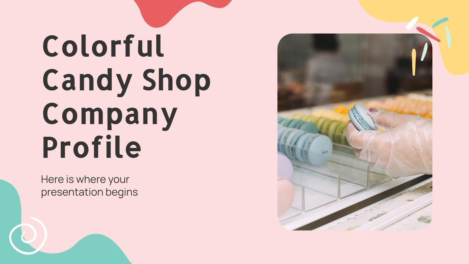 Free Candy Google Slides and PowerPoint templates