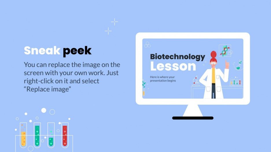 Biotechnology Lesson | Google Slides & PowerPoint Template