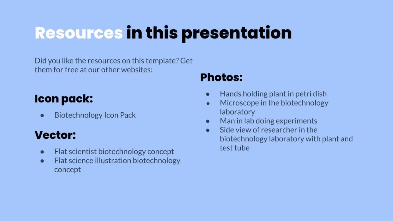 Biotechnology Lesson | Google Slides & PowerPoint Template