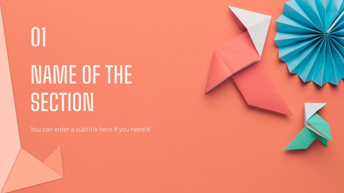 Taller de origami | Plantilla gratis de Google Slides y PowerPoint