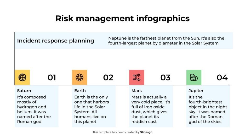 Risk Management Infographics Template
