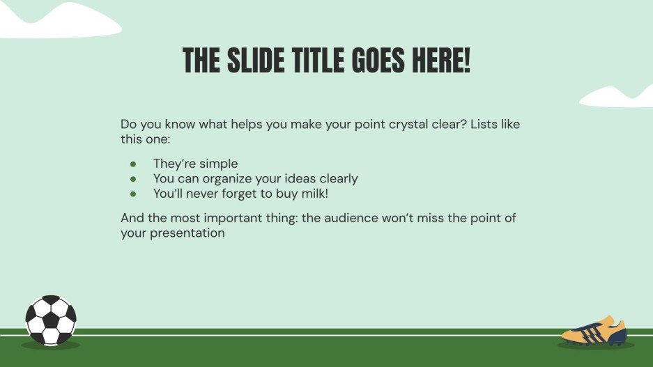 Soccer Theme | Google Slides and PowerPoint