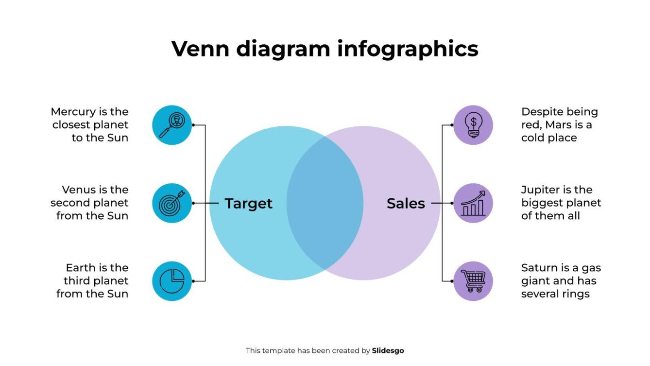 Venn Diagram Infographics Template