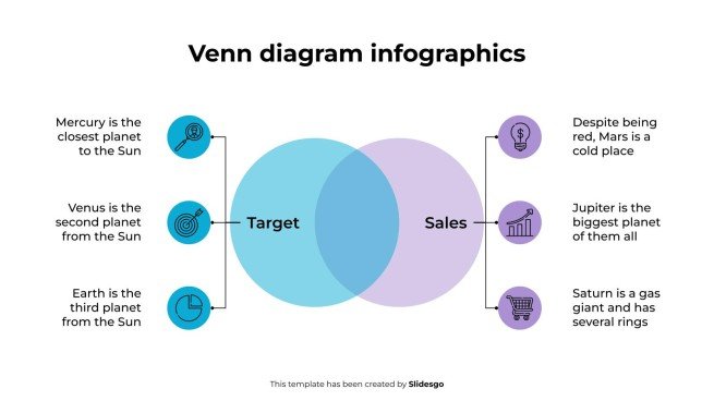 Venn Diagram Infographics Template