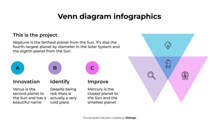 Venn Diagram Infographics Template