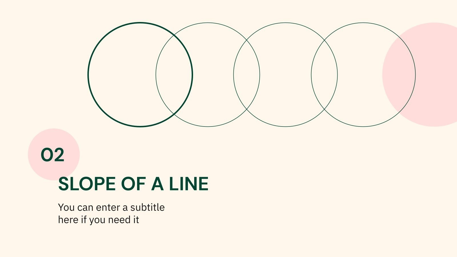 Maths for 9th Grade: Linear Functions | Google Slides & PPT