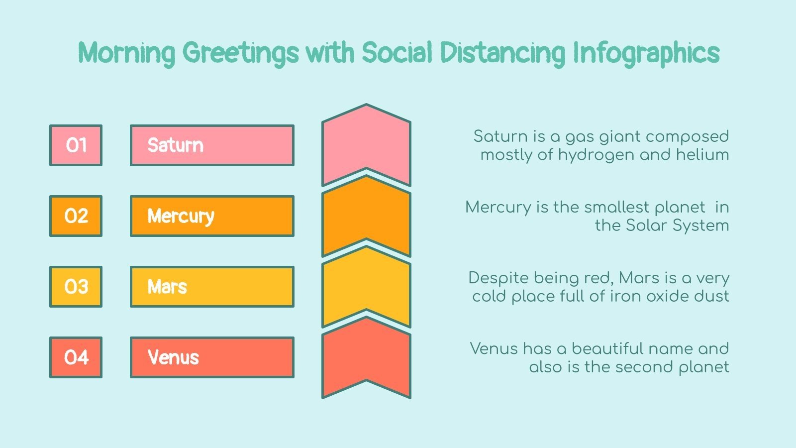 Greetings: Social Distancing Infographics | Google Slides
